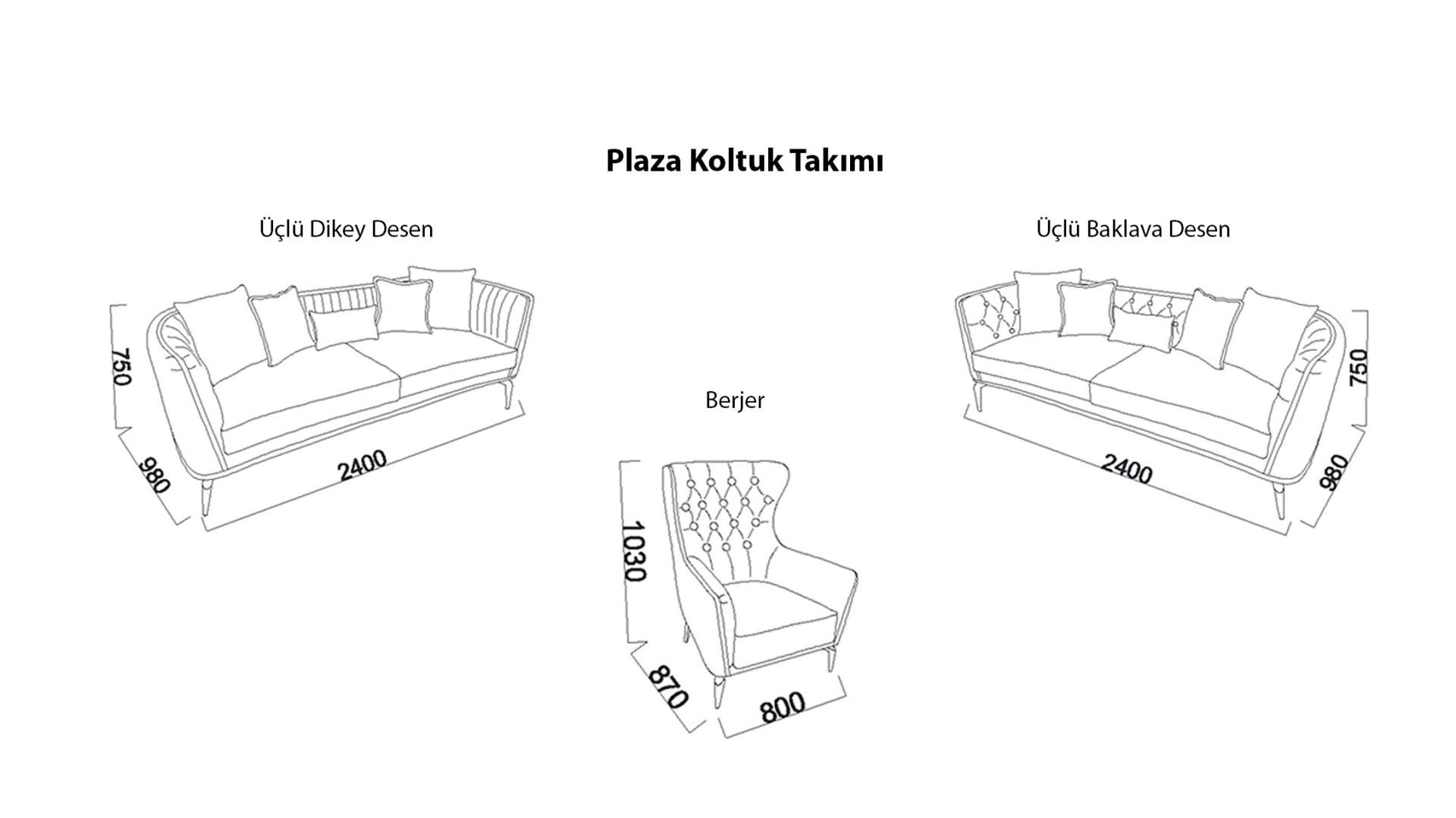 Plaza Berjer - Vizon | Bellona Mobilya