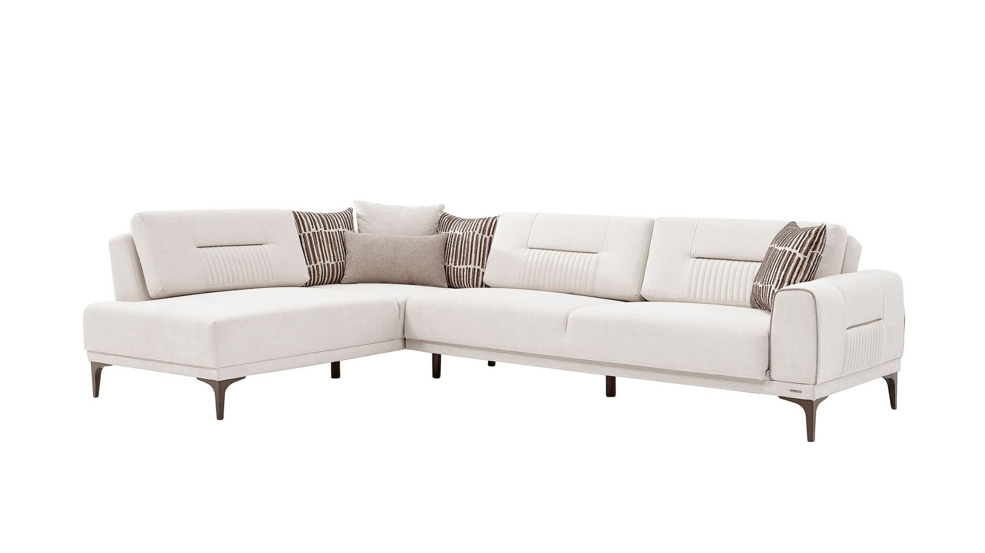 Seul Sağ Köşe - Krem | Bellona Mobilya