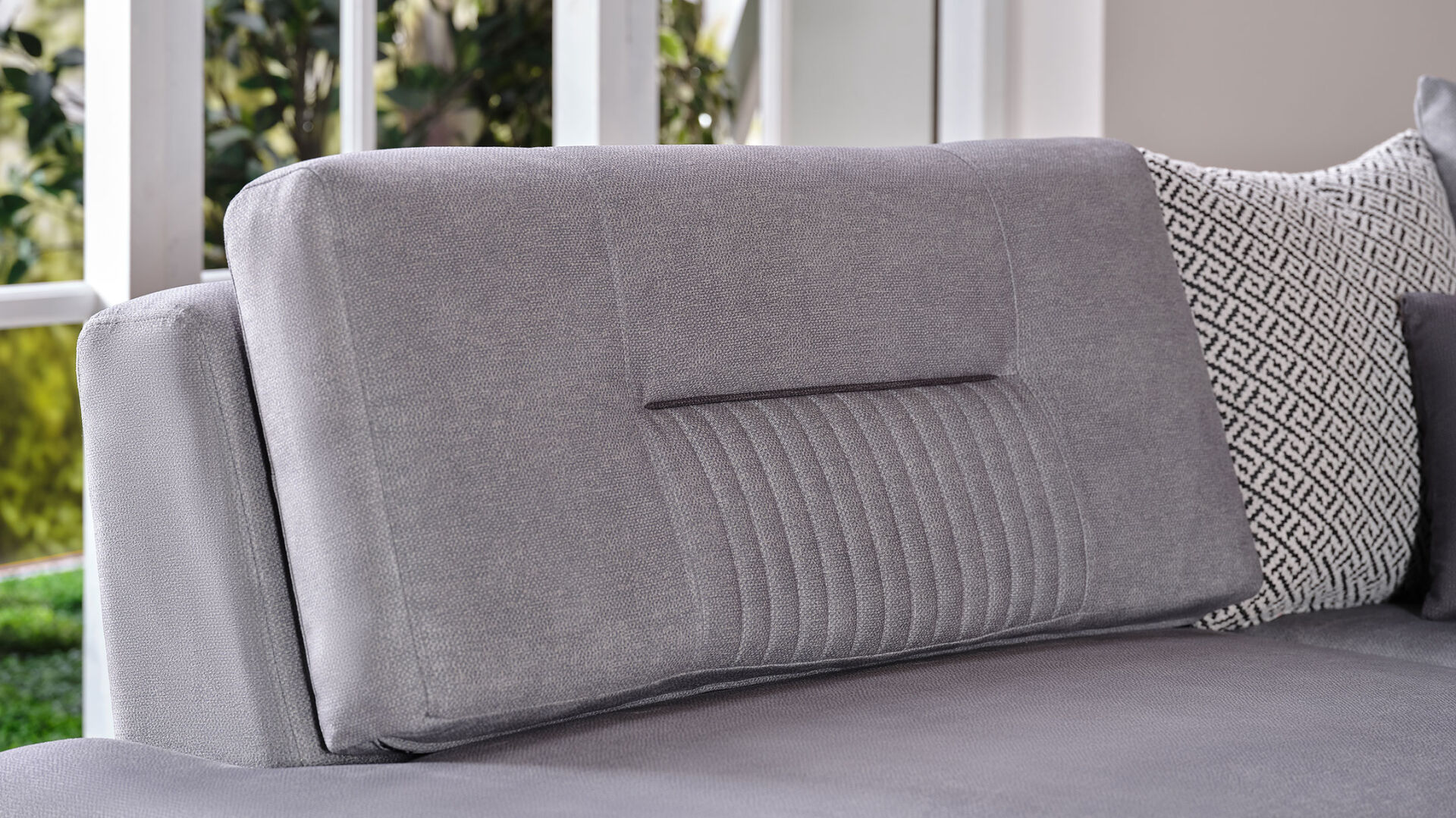 Seul Köşe Koltuk - Gri | Bellona Mobilya