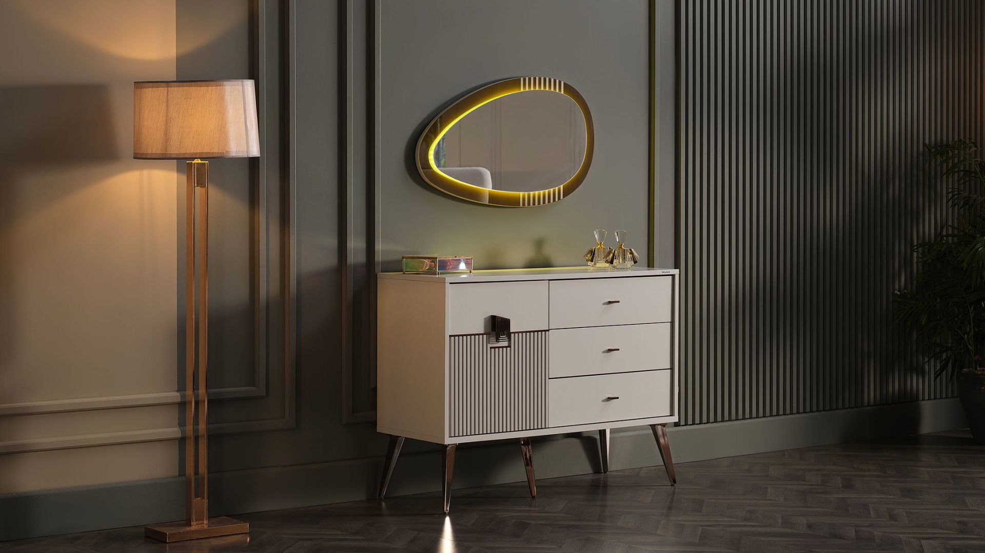 Napoli Makyaj Masası | Bellona Mobilya