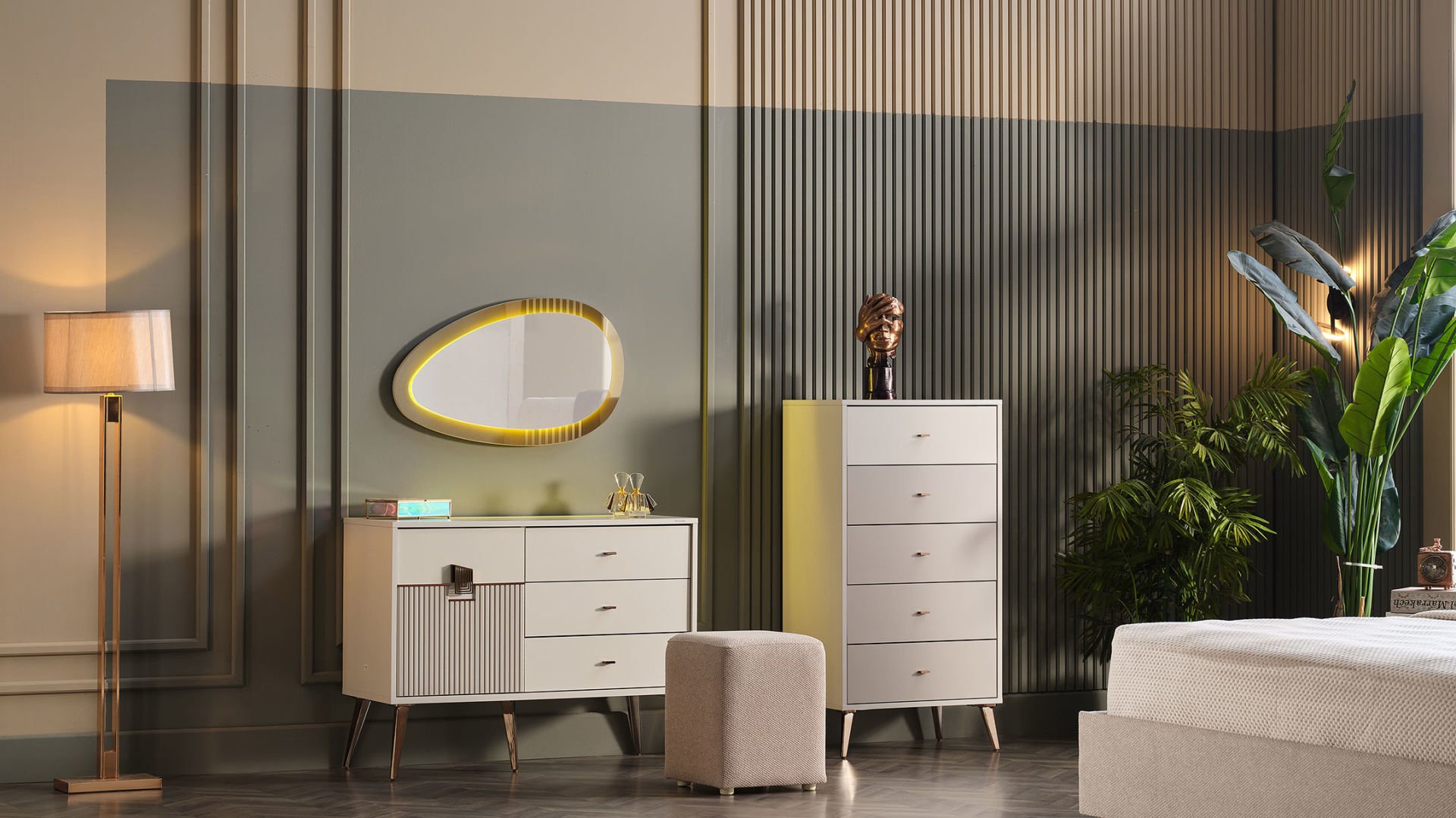 Napoli Makyaj Masası | Bellona Mobilya