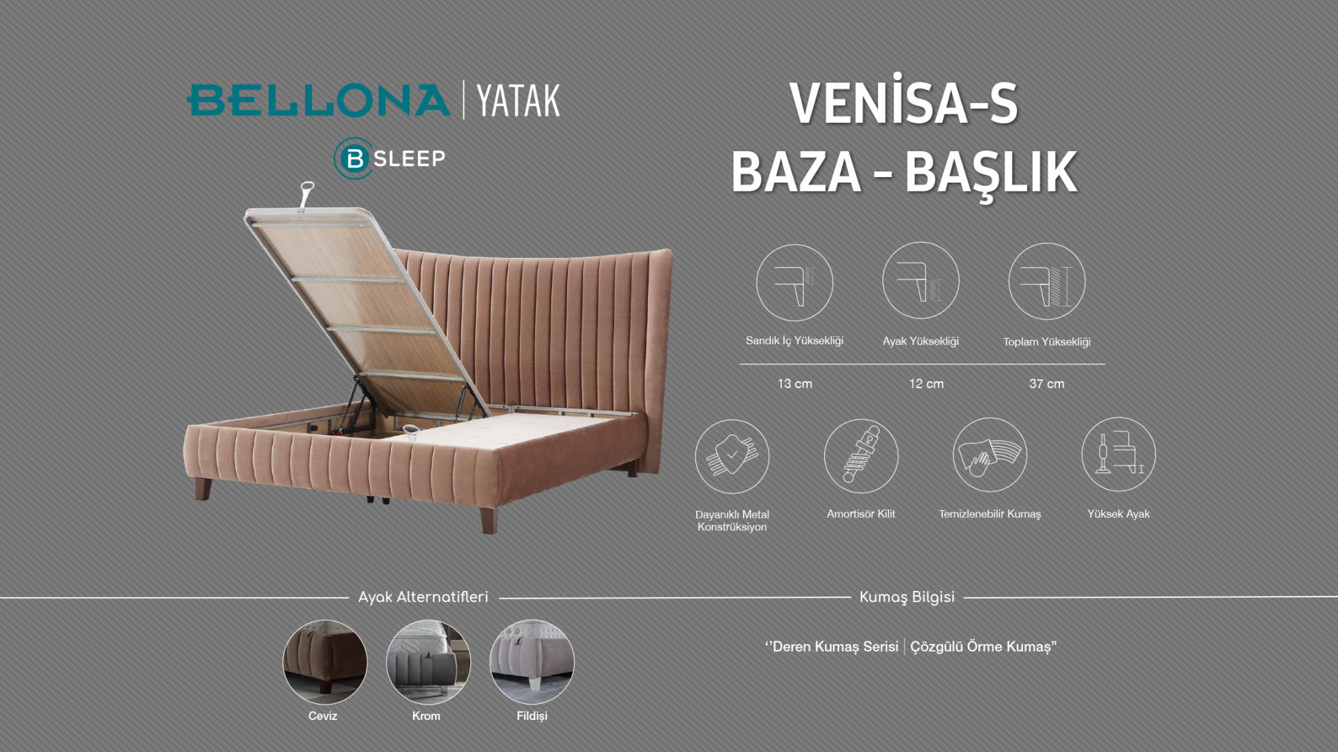 Venisa S Baza | Bellona Mobilya