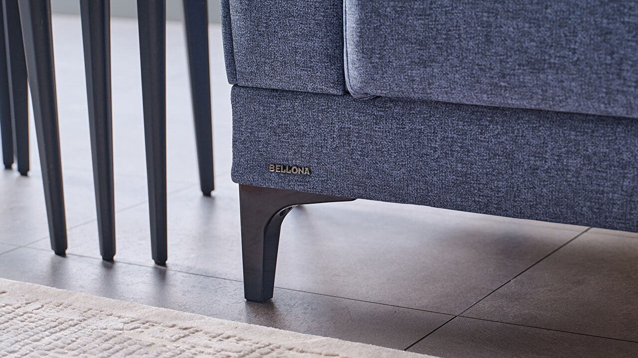 Ruby Uzanmalı Köşe Sol Koltuk - Lacivert